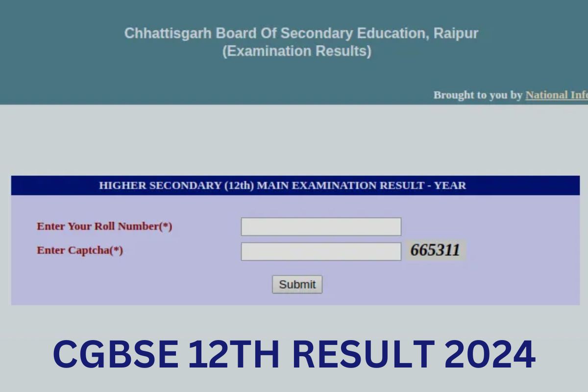 CGBSE 12th Result 2024 - Chhattisgarh Board Class 12 Arts, Commerce ...
