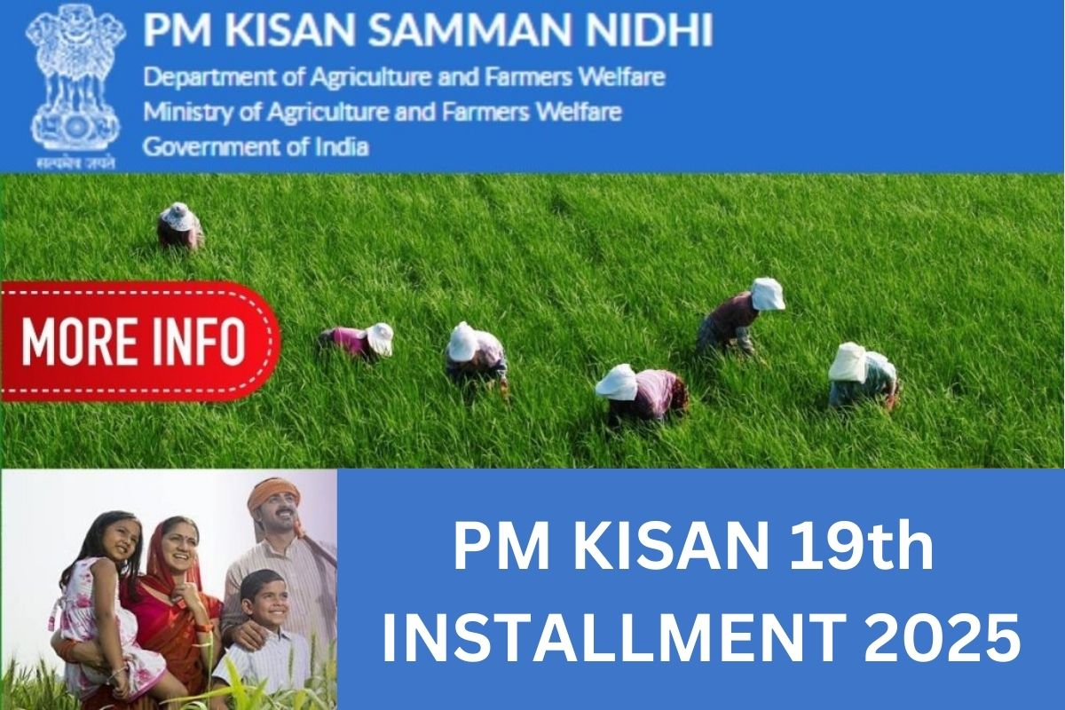 PM Kisan Status Check 2025 - 19th Installment Release Date @ pmkisan.gov.in