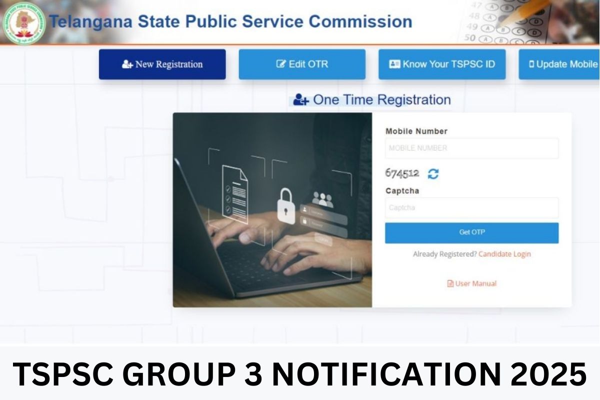 TSPSC Group 3 Notification 2025 - Check Application Form, Vacancy